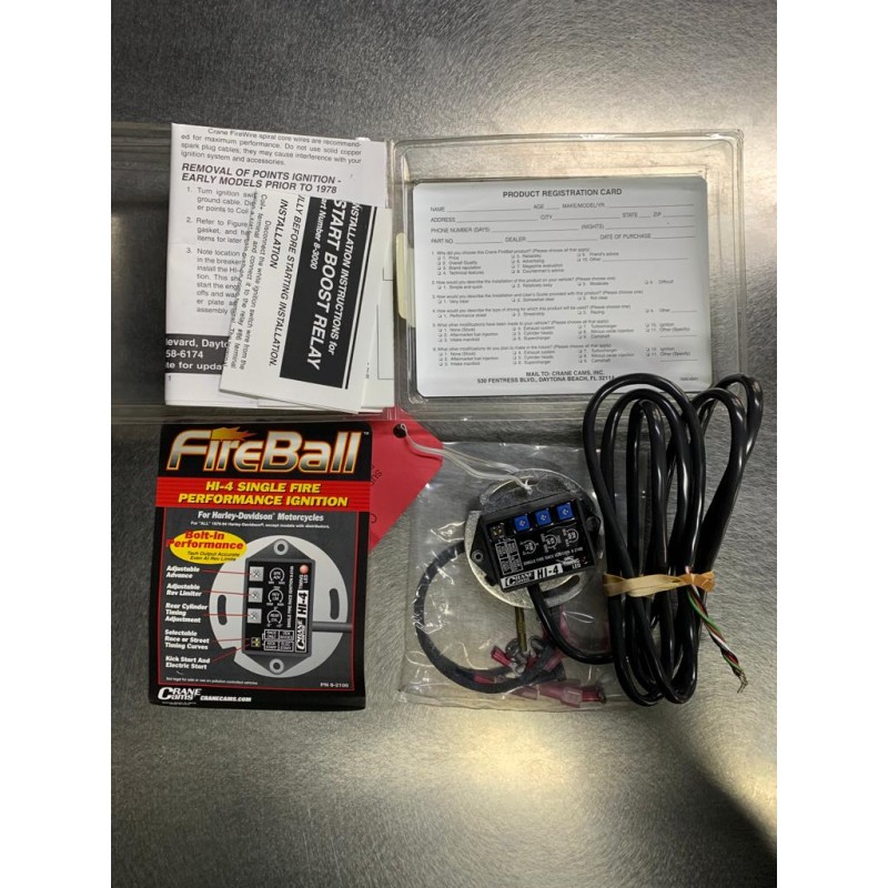 MOTO GUZZI Madrid - FireBall HI-4 Single Fire Performance Ignition ...